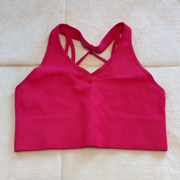 Tops | Hot Pink Workout Top | Poshmark
